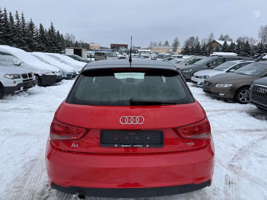 Sarkans Audi A1 2016 Utena, ar dzinēja tilpumu 1.42 L un nobraukumu 207 tūkst. km par 7250 €, foto 5 vietnē AUTOMOTO.COM.LV