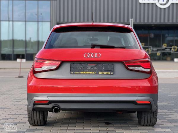 Red Audi A1 2016 in Siauliai, with an engine capacity of 1.40 L and mileage of 193 thousand km for 8400 €, photo 5 on AUTOMOTO.COM.LV