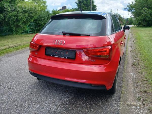 Red Audi A1 2016 in Rezekne, with an engine capacity of 1.40 L and mileage of 207 thousand km for 6690 €, photo 4 on AUTOMOTO.COM.LV