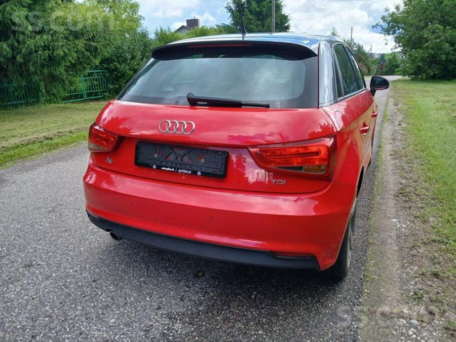 Sarkans Audi A1 2016 Rēzekne, ar dzinēja tilpumu 1.40 L un nobraukumu 207 tūkst. km par 6690 €, foto 5 vietnē AUTOMOTO.COM.LV