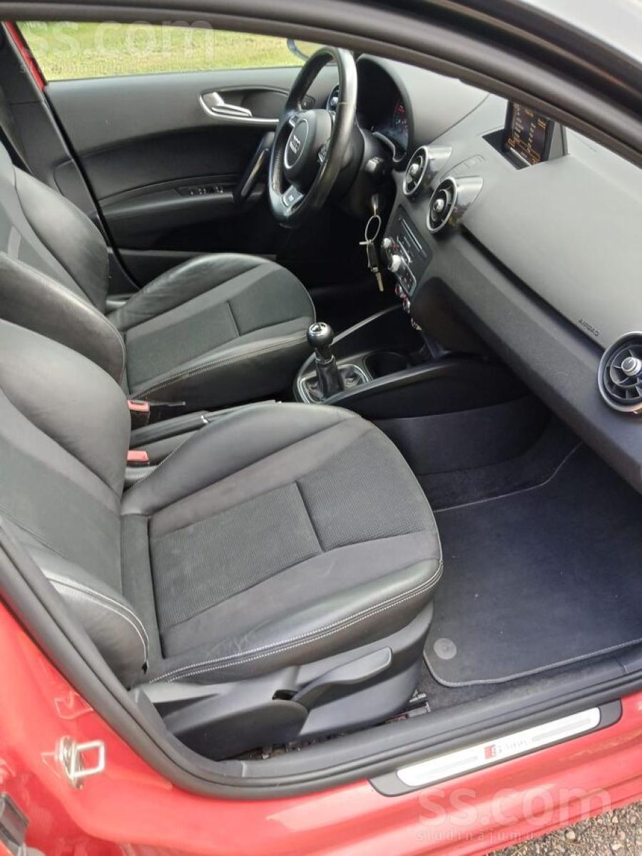 Sarkans Audi A1 2016 Rēzekne, ar dzinēja tilpumu 1.40 L un nobraukumu 207 tūkst. km par 6690 €, foto 10 vietnē AUTOMOTO.COM.LV
