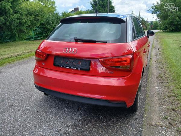 Red Audi A1 2016 in Utena, with an engine capacity of 1.40 L and mileage of 207 thousand km for 6200 €, photo 7 on AUTOMOTO.COM.LV