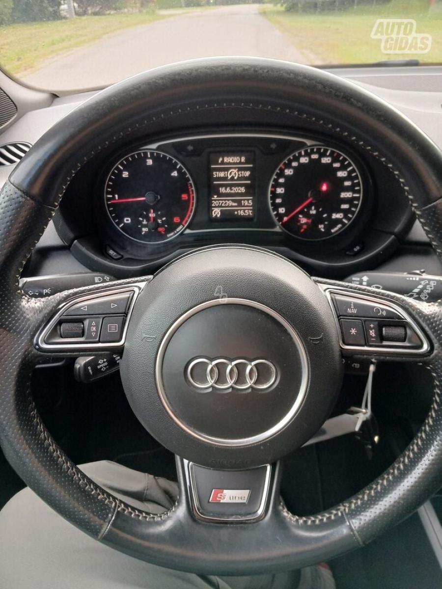 Red Audi A1 2016 in Utena, with an engine capacity of 1.40 L and mileage of 207 thousand km for 6200 €, photo 17 on AUTOMOTO.COM.LV