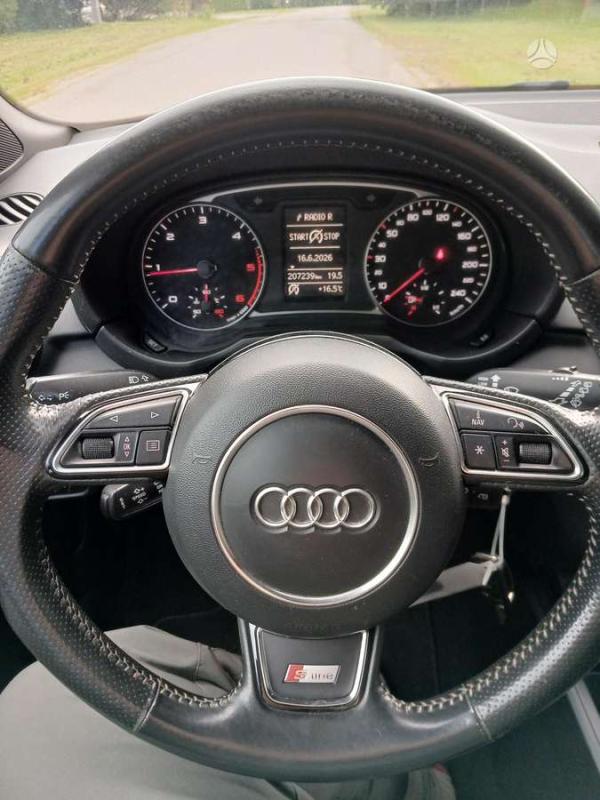 Red Audi A1 2016 in Utena, with an engine capacity of 1.42 L and mileage of 207 thousand km for 6200 €, photo 6 on AUTOMOTO.COM.LV