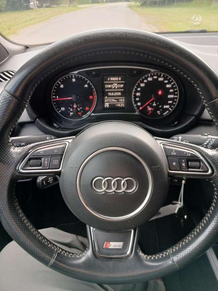 Red Audi A1 2016 in Utena, with an engine capacity of 1.42 L and mileage of 207 thousand km for 6200 €, photo 7 on AUTOMOTO.COM.LV