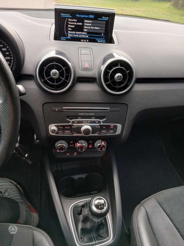 Red Audi A1 2016 in Utena, with an engine capacity of 1.42 L and mileage of 207 thousand km for 6200 €, photo 9 on AUTOMOTO.COM.LV