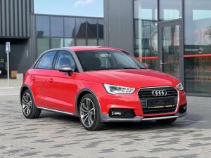 Red Audi A1 2016 in Siauliai, with an engine capacity of 1.42 L and mileage of 193 thousand km for 7777 €, photo 3 on AUTOMOTO.COM.LV