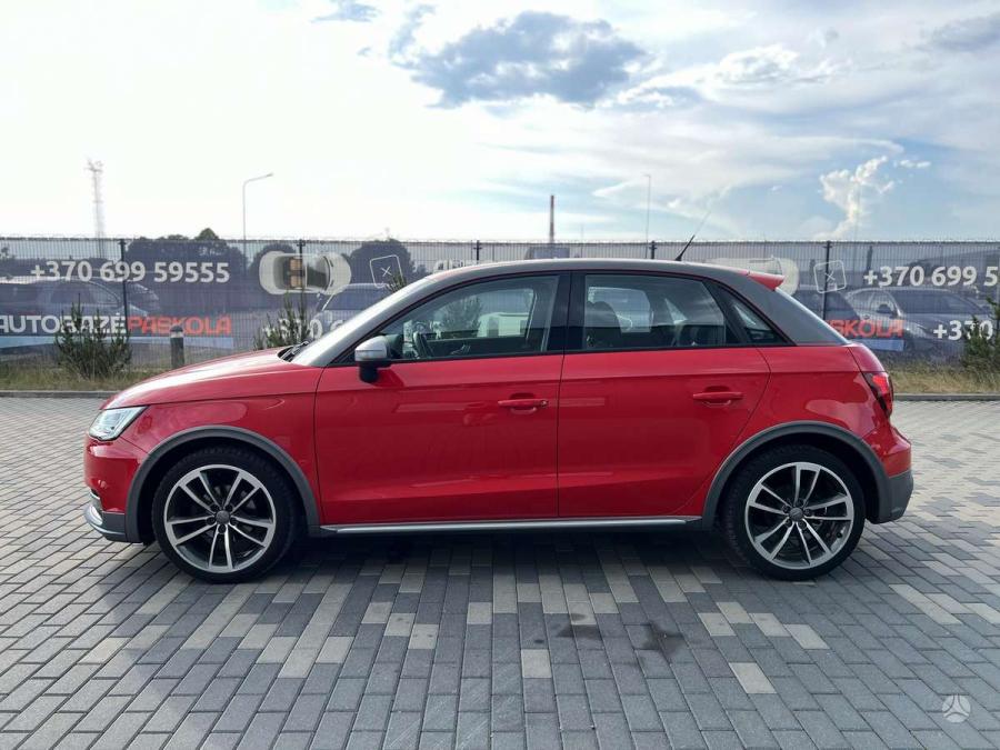 Red Audi A1 2016 in Siauliai, with an engine capacity of 1.42 L and mileage of 193 thousand km for 7777 €, photo 6 on AUTOMOTO.COM.LV