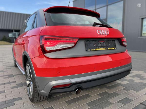 Red Audi A1 2016 in Siauliai, with an engine capacity of 1.42 L and mileage of 193 thousand km for 7777 €, photo 10 on AUTOMOTO.COM.LV