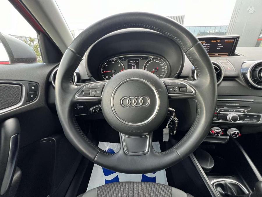 Red Audi A1 2016 in Siauliai, with an engine capacity of 1.42 L and mileage of 193 thousand km for 7777 €, photo 15 on AUTOMOTO.COM.LV