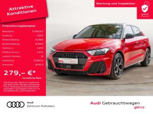 Sarkans Audi A1 2024 Kauņa, ar dzinēja tilpumu 1.50 L un nobraukumu 18 tūkst. km par 32698 €, foto  vietnē AUTOMOTO.COM.LV