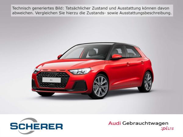 Red Audi A1 2022 in Kaunas, with an engine capacity of 1.00 L and mileage of 66 thousand km for 23783 €, photo 1 on AUTOMOTO.COM.LV