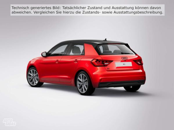 Red Audi A1 2022 in Kaunas, with an engine capacity of 1.00 L and mileage of 66 thousand km for 23783 €, photo 3 on AUTOMOTO.COM.LV