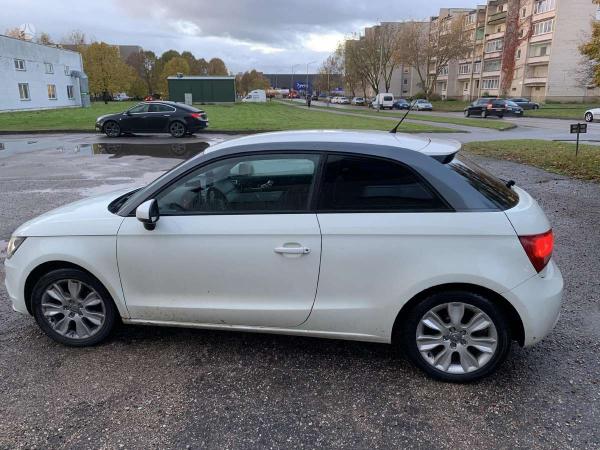 Balts Audi A1 2011 Telšiai, ar dzinēja tilpumu 1.60 L un nobraukumu 190 tūkst. km par 3800 €, foto 2 vietnē AUTOMOTO.COM.LV