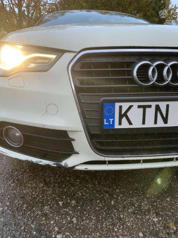 Balts Audi A1 2011 Telšiai, ar dzinēja tilpumu 1.60 L un nobraukumu 190 tūkst. km par 3800 €, foto 6 vietnē AUTOMOTO.COM.LV