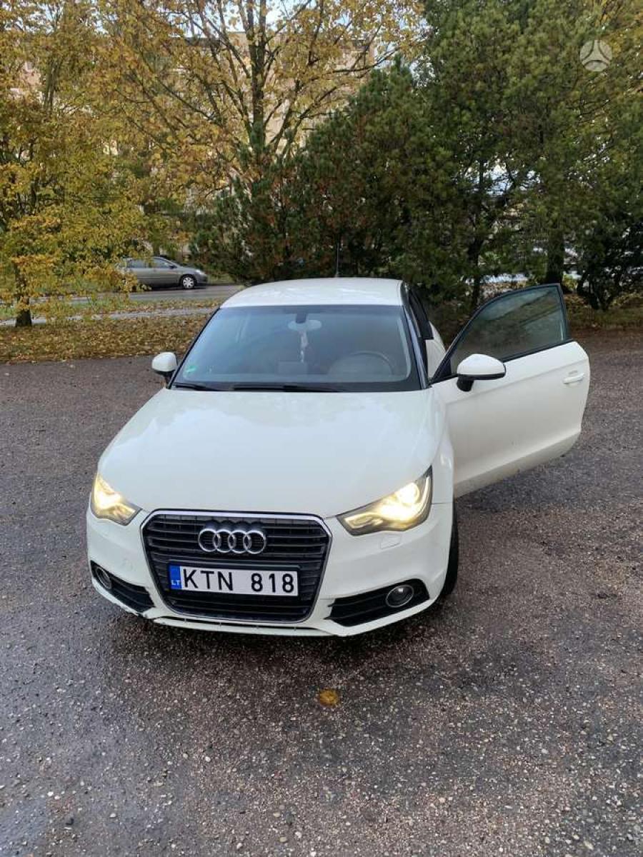 Balts Audi A1 2011 Telšiai, ar dzinēja tilpumu 1.60 L un nobraukumu 190 tūkst. km par 3800 €, foto 7 vietnē AUTOMOTO.COM.LV