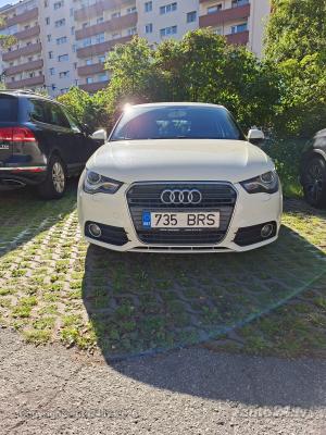 Balts Audi A1 2011 Tallina, ar dzinēja tilpumu 1.20 L un nobraukumu 162 tūkst. km par 4500 €, foto  vietnē AUTOMOTO.COM.LV