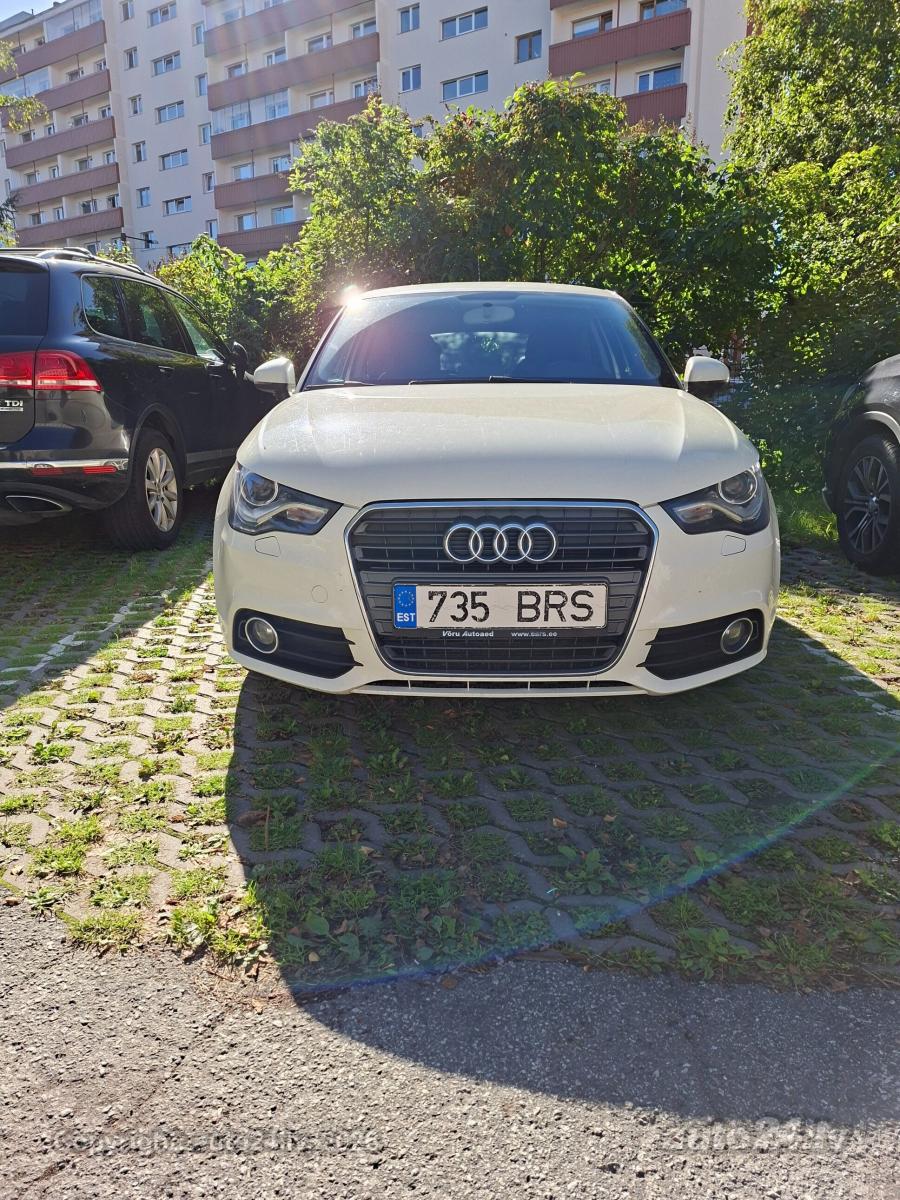Balts Audi A1 2011 Tallina, ar dzinēja tilpumu 1.20 L un nobraukumu 162 tūkst. km par 4500 €, foto 1 vietnē AUTOMOTO.COM.LV