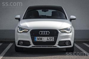 White Audi A1 2012 in Riga, with an engine capacity of 1.60 L and mileage of 138 thousand km for 5450 €, photo 3 on AUTOMOTO.COM.LV