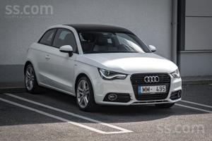 White Audi A1 2012 in Riga, with an engine capacity of 1.60 L and mileage of 138 thousand km for 5450 €, photo 4 on AUTOMOTO.COM.LV