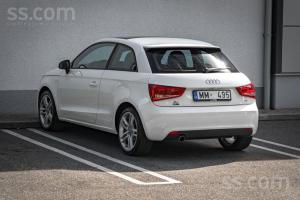 White Audi A1 2012 in Riga, with an engine capacity of 1.60 L and mileage of 138 thousand km for 5450 €, photo 7 on AUTOMOTO.COM.LV