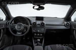 White Audi A1 2012 in Riga, with an engine capacity of 1.60 L and mileage of 138 thousand km for 5450 €, photo 17 on AUTOMOTO.COM.LV