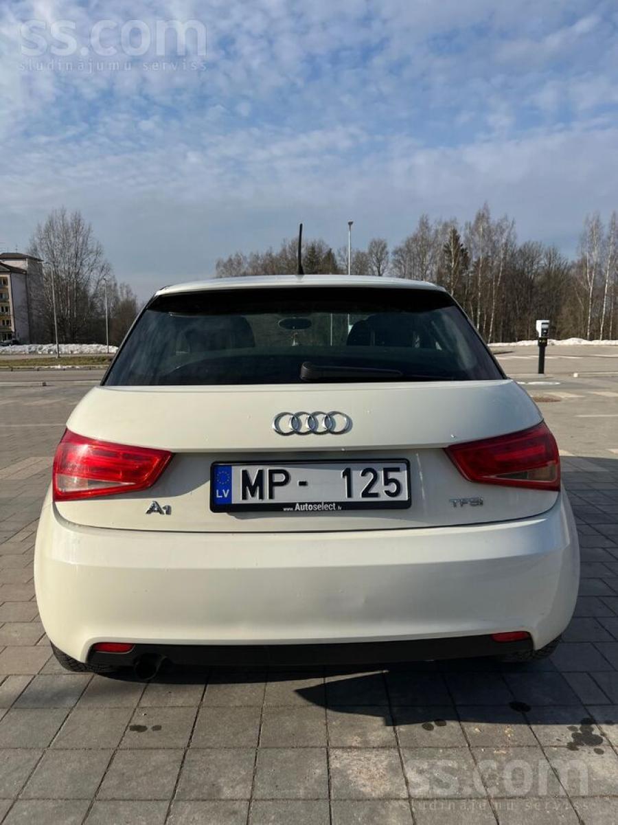 Balts Audi A1 2010 Cēsis, ar dzinēja tilpumu 1.20 L un nobraukumu 253 tūkst. km par 4900 €, foto 6 vietnē AUTOMOTO.COM.LV