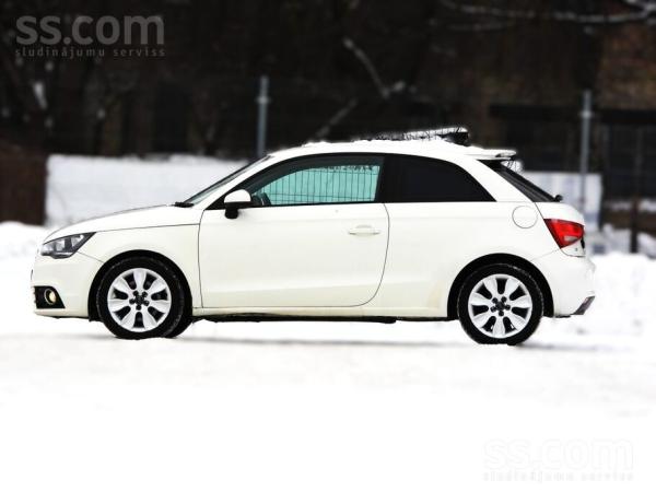 Balts Audi A1 2010 Rīga, ar dzinēja tilpumu 1.60 L un nobraukumu 343 tūkst. km par 6390 €, foto 4 vietnē AUTOMOTO.COM.LV