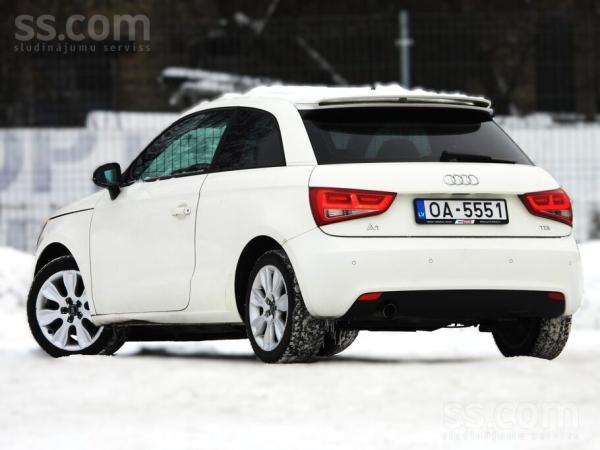 Balts Audi A1 2010 Rīga, ar dzinēja tilpumu 1.60 L un nobraukumu 343 tūkst. km par 6390 €, foto 6 vietnē AUTOMOTO.COM.LV