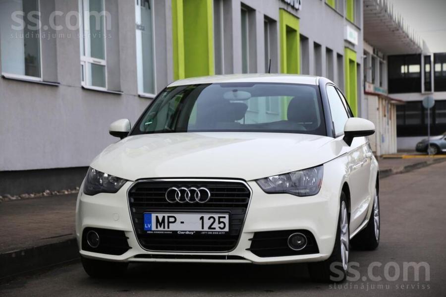 Balts Audi A1 2010 Rīga, ar dzinēja tilpumu 1.20 L un nobraukumu 254 tūkst. km par 5495 €, foto 1 vietnē AUTOMOTO.COM.LV