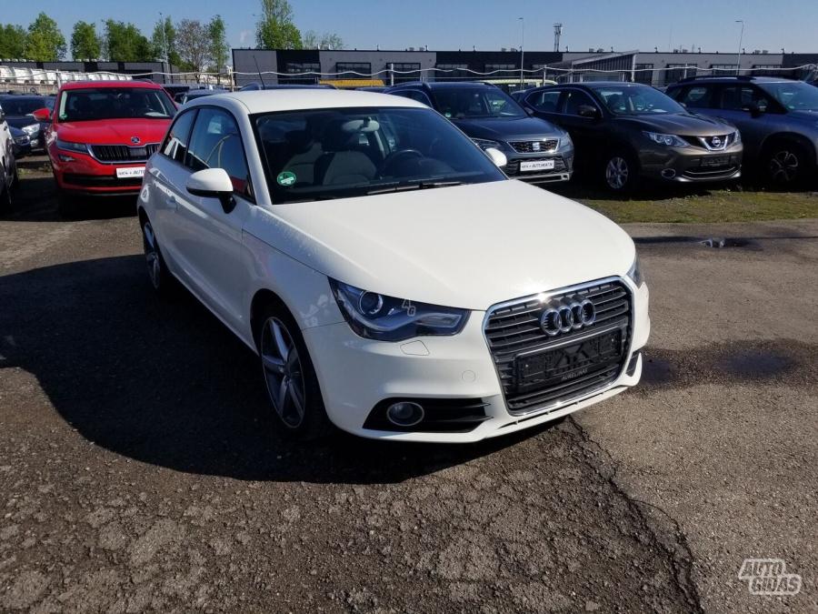 White Audi A1 2010 in Kaunas, with an engine capacity of 1.20 L and mileage of 165 thousand km for 2999 €, photo 3 on AUTOMOTO.COM.LV