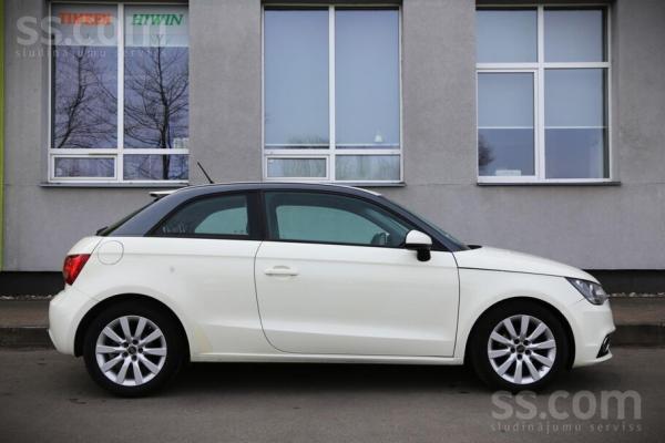 Balts Audi A1 2010 Rīga, ar dzinēja tilpumu 1.20 L un nobraukumu 254 tūkst. km par 4495 €, foto 3 vietnē AUTOMOTO.COM.LV