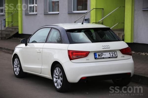 Balts Audi A1 2010 Rīga, ar dzinēja tilpumu 1.20 L un nobraukumu 254 tūkst. km par 4495 €, foto 5 vietnē AUTOMOTO.COM.LV