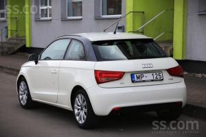White Audi A1 2010 in Riga, with an engine capacity of 1.20 L and mileage of 254 thousand km for 4495 €, photo 6 on AUTOMOTO.COM.LV
