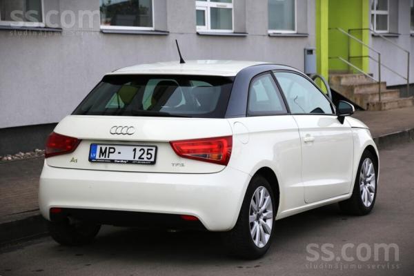 Balts Audi A1 2010 Rīga, ar dzinēja tilpumu 1.20 L un nobraukumu 254 tūkst. km par 4495 €, foto 6 vietnē AUTOMOTO.COM.LV
