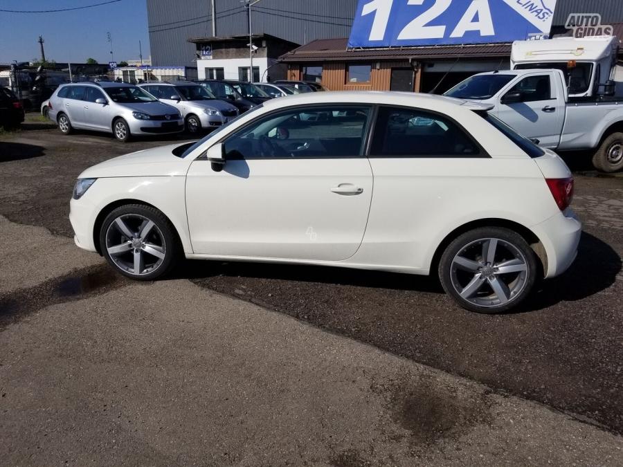 Balts Audi A1 2010 Kauņa, ar dzinēja tilpumu 1.20 L un nobraukumu 165 tūkst. km par 2850 €, foto 8 vietnē AUTOMOTO.COM.LV