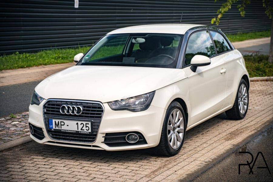 Balts Audi A1 2010 Rīga, ar dzinēja tilpumu 1.20 L un nobraukumu 254 tūkst. km par 2990 €, foto 1 vietnē AUTOMOTO.COM.LV
