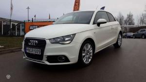 White Audi A1 2011 in Kaunas, with an engine capacity of 1.60 L and mileage of 190 thousand km for 4850 €, photo  on AUTOMOTO.COM.LV