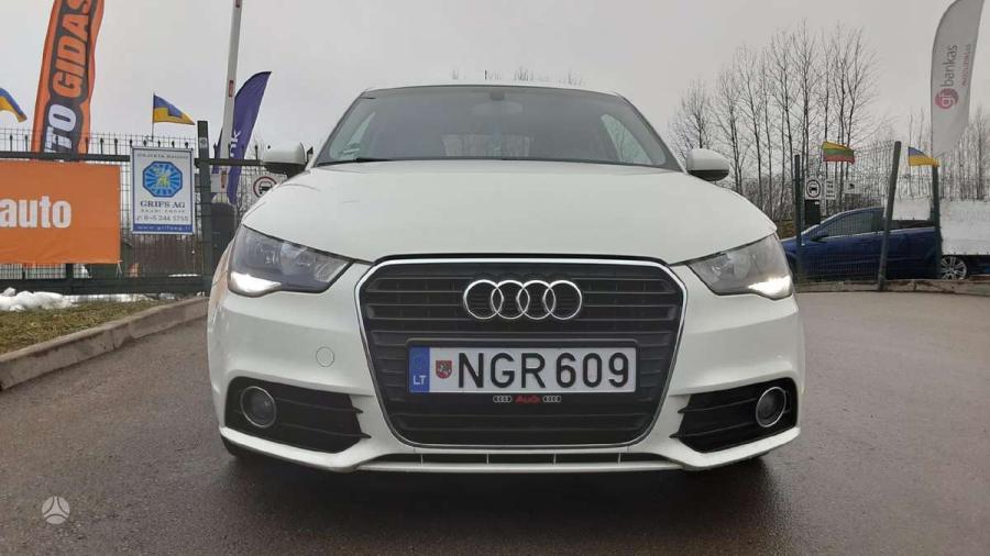 Balts Audi A1 2011 Kauņa, ar dzinēja tilpumu 1.60 L un nobraukumu 190 tūkst. km par 4850 €, foto 9 vietnē AUTOMOTO.COM.LV
