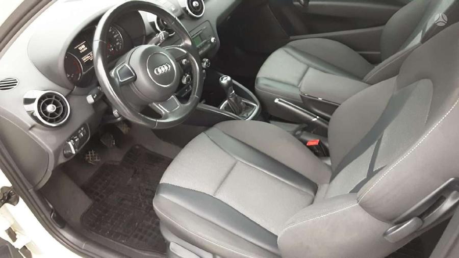 Balts Audi A1 2011 Kauņa, ar dzinēja tilpumu 1.60 L un nobraukumu 190 tūkst. km par 4850 €, foto 11 vietnē AUTOMOTO.COM.LV