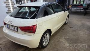 White Audi A1 2011 in Riga, with an engine capacity of 1.60 L and mileage of 200 thousand km for 7299 €, photo 7 on AUTOMOTO.COM.LV
