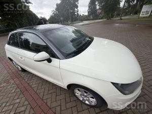 White Audi A1 2011 in Riga, with an engine capacity of 1.60 L and mileage of 200 thousand km for 7299 €, photo 18 on AUTOMOTO.COM.LV