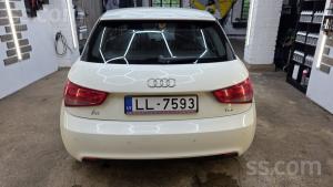 White Audi A1 2011 in Riga, with an engine capacity of 1.60 L and mileage of 200 thousand km for 7299 €, photo 19 on AUTOMOTO.COM.LV