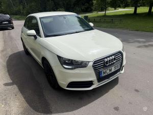 White Audi A1 2011 in Vilnius, with an engine capacity of 1.39 L and mileage of 191 thousand km for 5000 €, photo 3 on AUTOMOTO.COM.LV