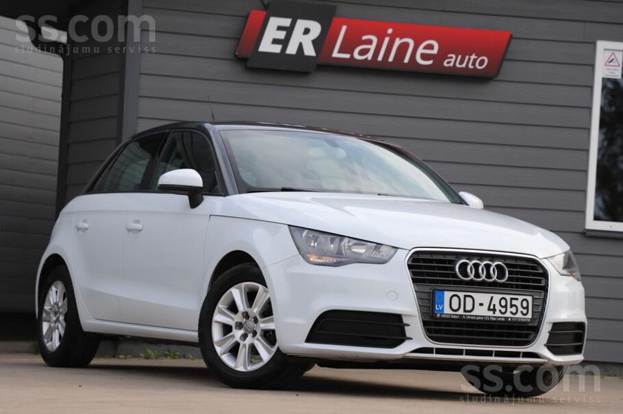Balts Audi A1 2012 Tukums, ar dzinēja tilpumu 1.60 L un nobraukumu 166 tūkst. km par 6700 €, foto 1 vietnē AUTOMOTO.COM.LV