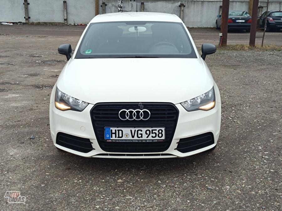 Balts Audi A1 2012 Telšiai, ar dzinēja tilpumu 1.60 L un nobraukumu 246 tūkst. km par 3999 €, foto 1 vietnē AUTOMOTO.COM.LV