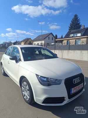 Balts Audi A1 2012 Telšiai, ar dzinēja tilpumu 1.60 L un nobraukumu 249 tūkst. km par 4400 €, foto  vietnē AUTOMOTO.COM.LV