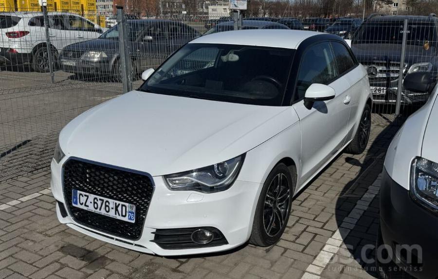 Balts Audi A1 2012 Jelgava, ar dzinēja tilpumu 1.60 L un nobraukumu 180 tūkst. km par 6300 €, foto 1 vietnē AUTOMOTO.COM.LV
