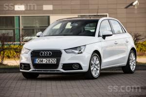 Balts Audi A1 2012 Jelgava, ar dzinēja tilpumu 1.60 L un nobraukumu 188 tūkst. km par 6450 €, foto  vietnē AUTOMOTO.COM.LV