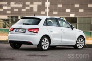 Balts Audi A1 2012 Jelgava, ar dzinēja tilpumu 1.60 L un nobraukumu 188 tūkst. km par 6450 €, foto 5 vietnē AUTOMOTO.COM.LV